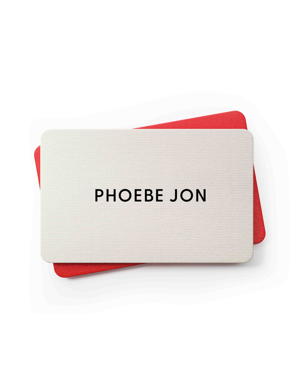 Gift Card – Phoebe Jon